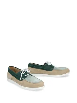 DOUCAL'S Suede Boat Shoes