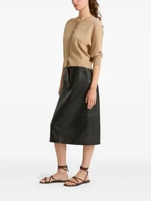 YVES SALOMON Cropped Cardigan