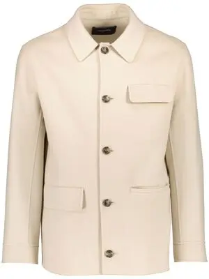 YVES SALOMON Wool-cashmere Shirt Jacket
