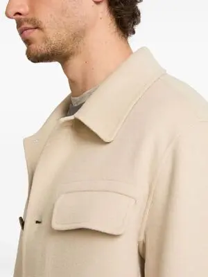 YVES SALOMON Wool-cashmere Shirt Jacket