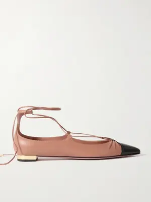 Aquazzura Lace Up Flats For Women