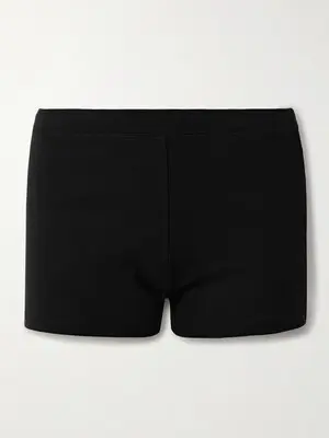 THE PARK Toby Stretch-tencel Lyocell Shorts - Black