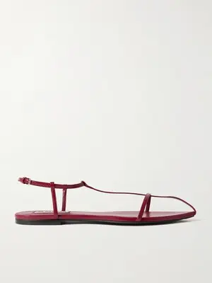 JIL SANDER Leather Sandals