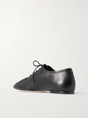 AeydĒ Isla Leather Brogues - Black