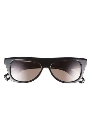 Jacquemus Les Lunettes Pina Sunglasses - Black/ Silver/ Grey
