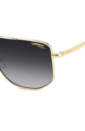 Carrera Eyewear 59mm Navigator Sunglasses - Gold Black/ Dark Grey Sf