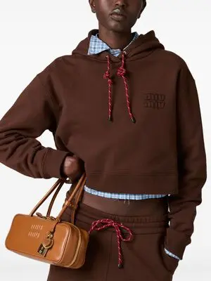Miu Miu Cotton Fleece Hoodie
