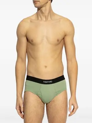 TOM FORD Logo-print Briefs