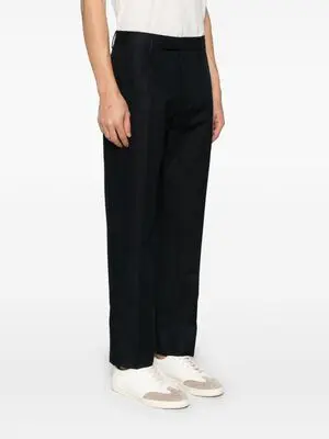 Zegna Pleat-detail Trousers - Blue