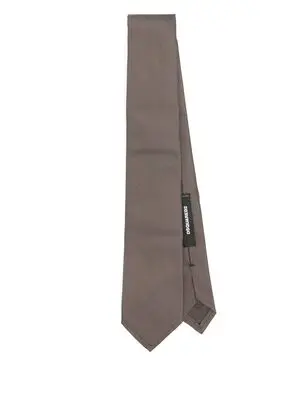Dsquared2 Silk Neck Tie - Brown