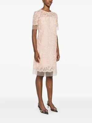 Ermanno Scervino Lace Midi Dress