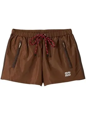 Miu Miu Drawstring Shorts For Women