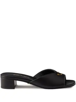 Prada 35mm Padded Leather Sandals