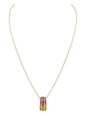 PRAGNELL 18kt Yellow Sapphire Manhattan Necklace - Gold