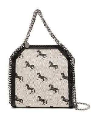 Stella McCartney Eco Horses Jacquard Tote