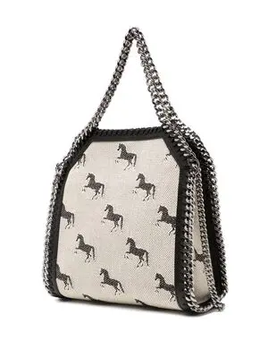 Stella McCartney Eco Horses Jacquard Tote