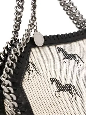 Stella McCartney Eco Horses Jacquard Tote