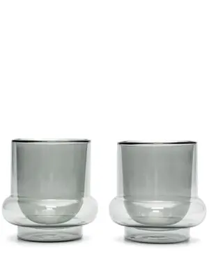 TOM DIXON Bump Coffee Cups - Grey