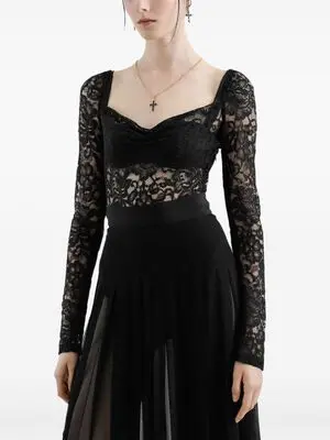 Dolce & Gabbana Floral-lace Top