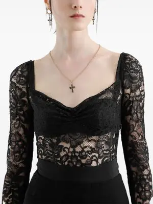Dolce & Gabbana Floral-lace Top