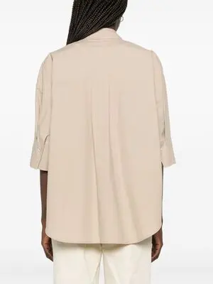 P.a.r.o.s.h Embellished Shirt - Neutrals