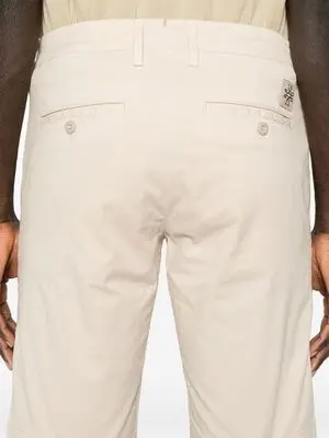 Jacob Cohen Logo-plaque Chino Shorts - Neutrals