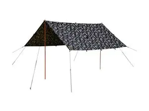 A BATHING APE X Grip Swany Gr Camo Fireproof Tarp - Black