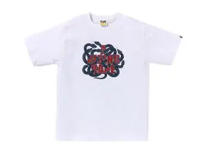 A BATHING APE Year Of Snake Tee Shirt - White