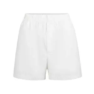 SKIMS Cotton Poplin Boxer - Snow