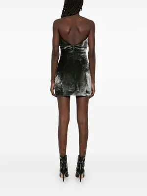 MUGLER Velvet Mini Dress