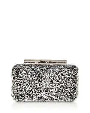 Alexander McQueen T-bar Embellished Box Clutch