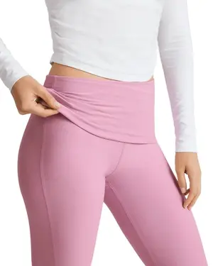 Beyond Yoga Low Rise Foldover Pants