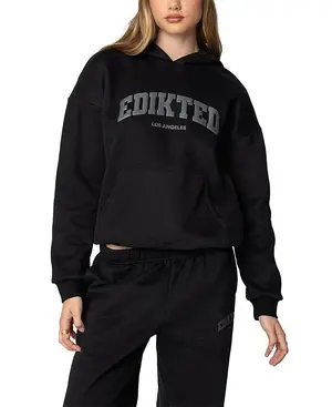 Edikted Drawstring Sweatshirts Hoodies For Women
