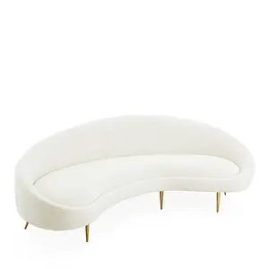 Jonathan Adler Ether Curved Sofa - Natural
