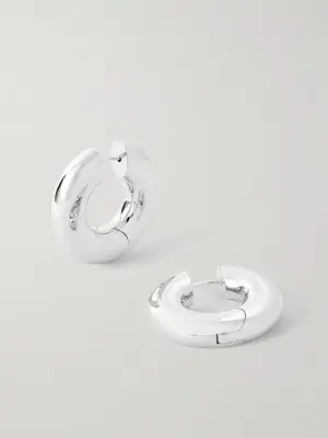 LAURA LOMBARDI Plated Hoop Earrings