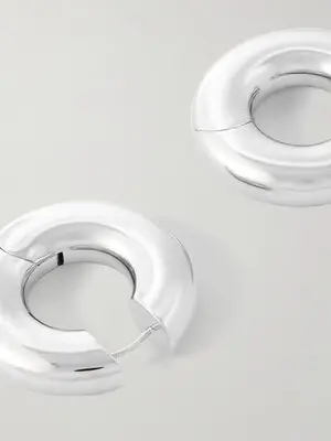 LAURA LOMBARDI Plated Hoop Earrings