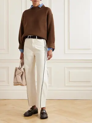 MOTHER The Half Pipe High-rise Barrel-leg Jeans