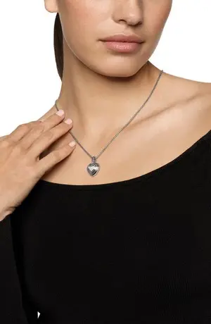 David Yurman Puffy Heart Amulet