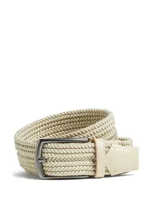 Zegna Braided Belt - Neutrals