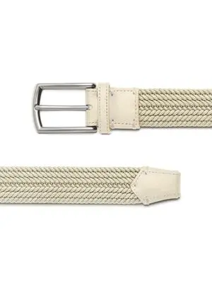Zegna Braided Belt - Neutrals