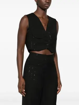 Sandro Sequined Vest