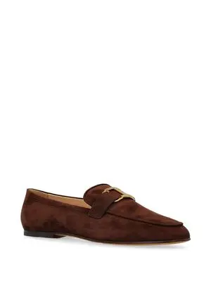 TOD'S Leather Loafers - Brown