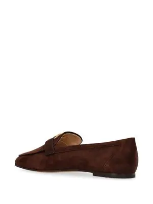 TOD'S Leather Loafers - Brown