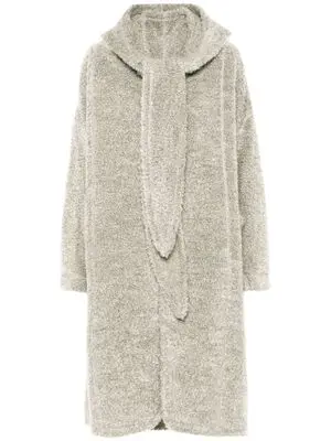 Issey Miyake Wool Loop Warn Coat