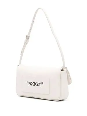 Off-White Jitney 0.7 Quote Clutch