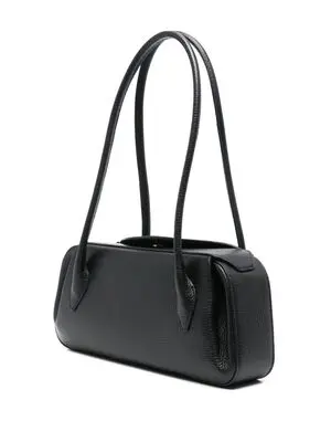 Yuzefi Oyster Shoulder Bag - Black