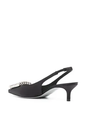 Roberto Festa 50mm Futura Slingback Pumps - Black