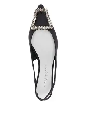 Roberto Festa 50mm Futura Slingback Pumps - Black