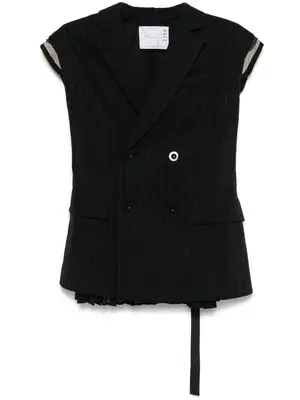 Sacai Double Breasted Vests For Women