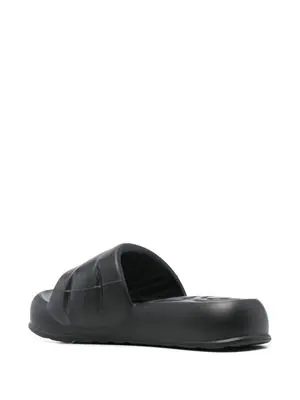 Kenzo Logo-print Slides - Black